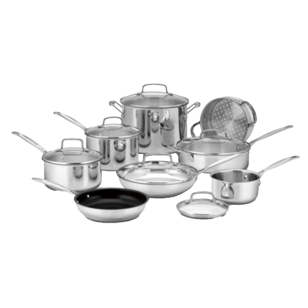 KHD113 | Cuisinart Chef's Classic Stainless 14-Piece Cookware Set ...